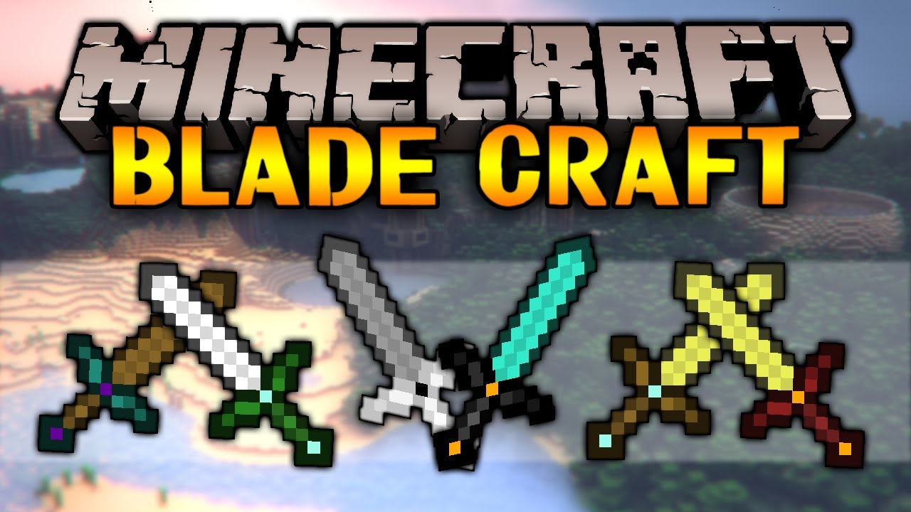 Minecraft - Blade Craft 1.5.2 / COLOR YOUR SWORD BRO - YouTube