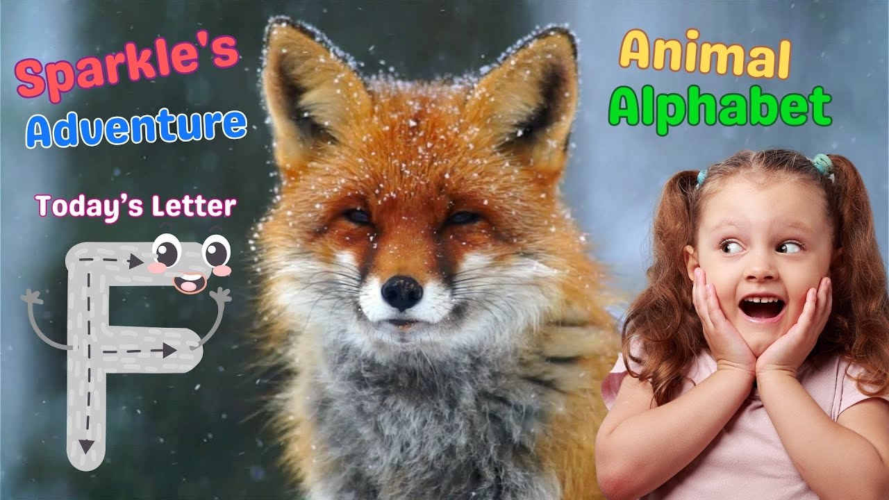 Sparkle's Animal Alphabet Adventure - Letter F (Lyrics) - YouTube