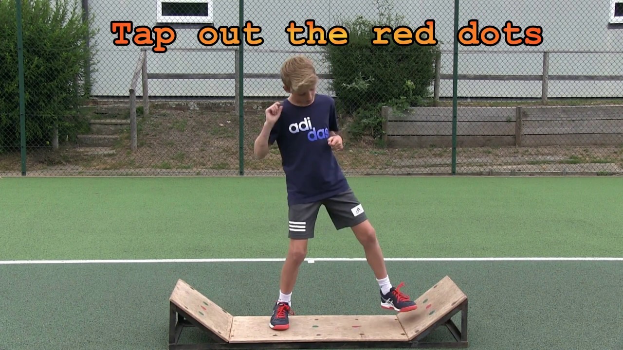 Developing Proprioception using a sidestrike - YouTube