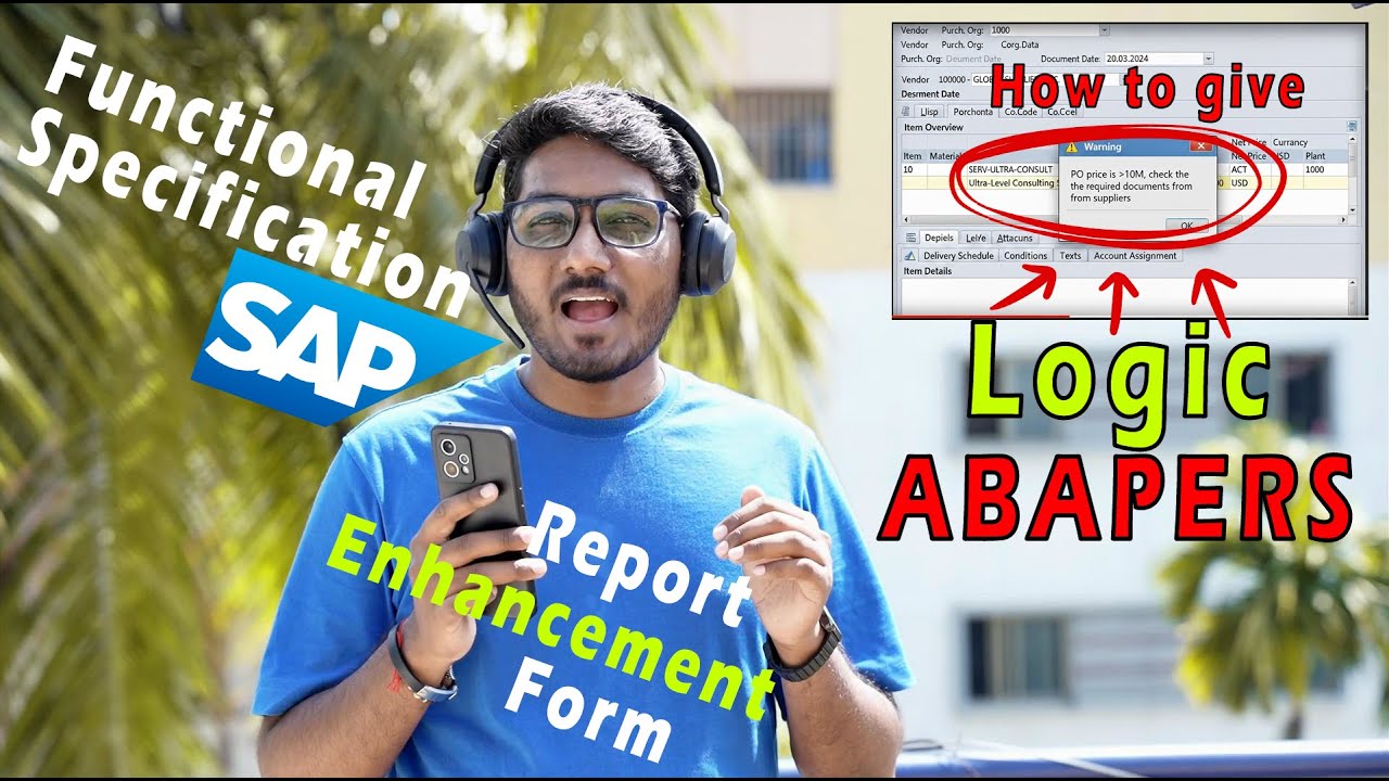 How to Write Functional Specification (FS) in SAP | Giving Logic to ...