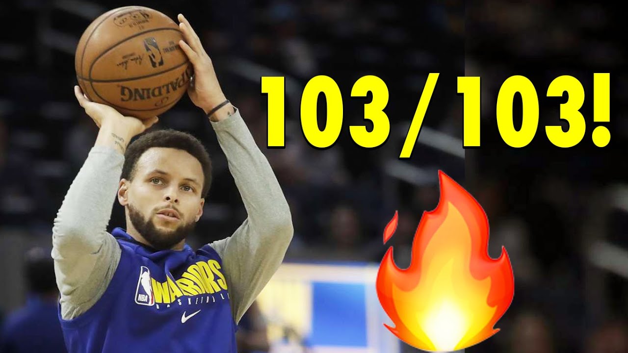 Can You Break Stephen Curry's 103 STRAIGHT 3-POINTERS? - YouTube