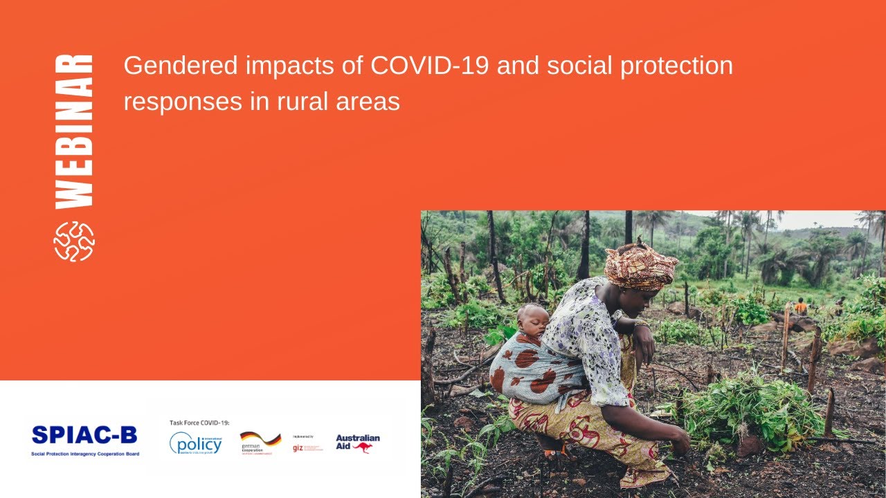Gendered impacts of COVID-19 and social protection responses in rural ...