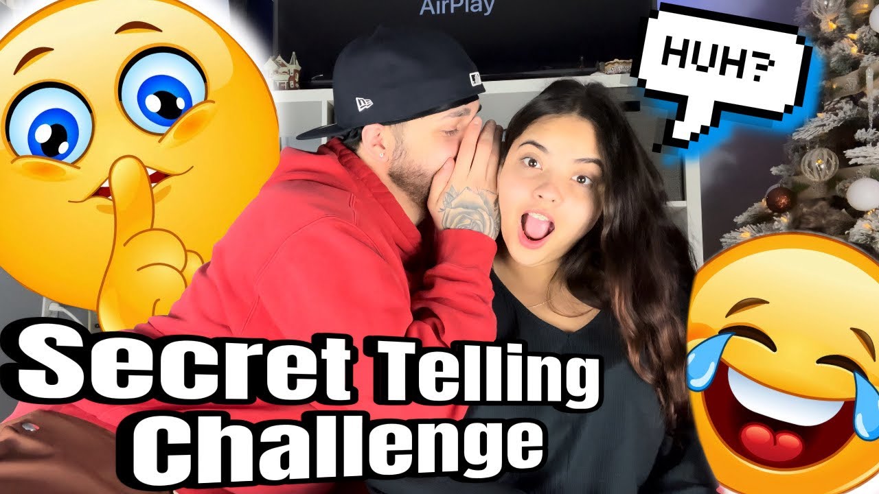 SECRET TELLING CHALLENGE 🤫*VERY FUNNY* - YouTube