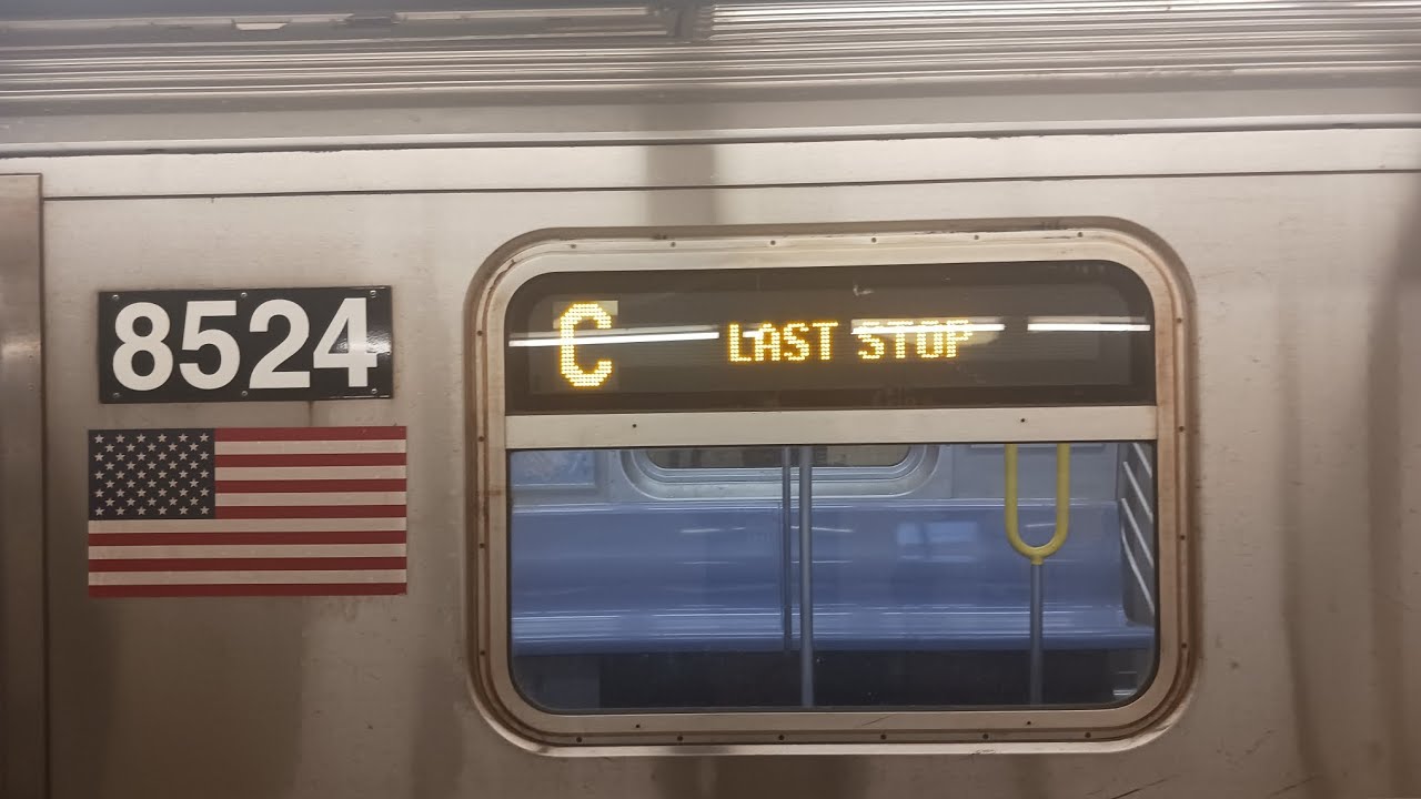 R160 C train ride from 59th St Columbus Circle to 168 St. - YouTube