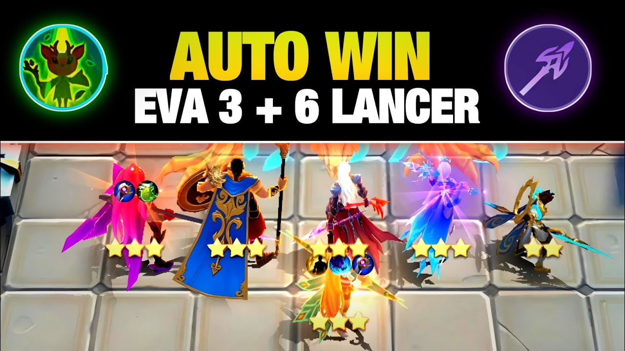 COMBO EVA 3 + 6 LANCER ATTACK SPEED GA NGOTAK | COMBO PALING GAMPANG ...