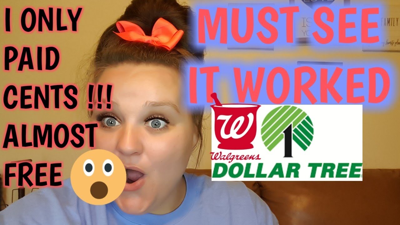 Walgreens and dollar tree coupon haul MUST WATCH ..I ONLY PAID CENTS ...