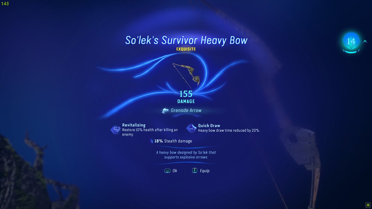 How to craft So'lek's Survivor Heavy Bow - Exquisite Heavy Bow | Avatar ...