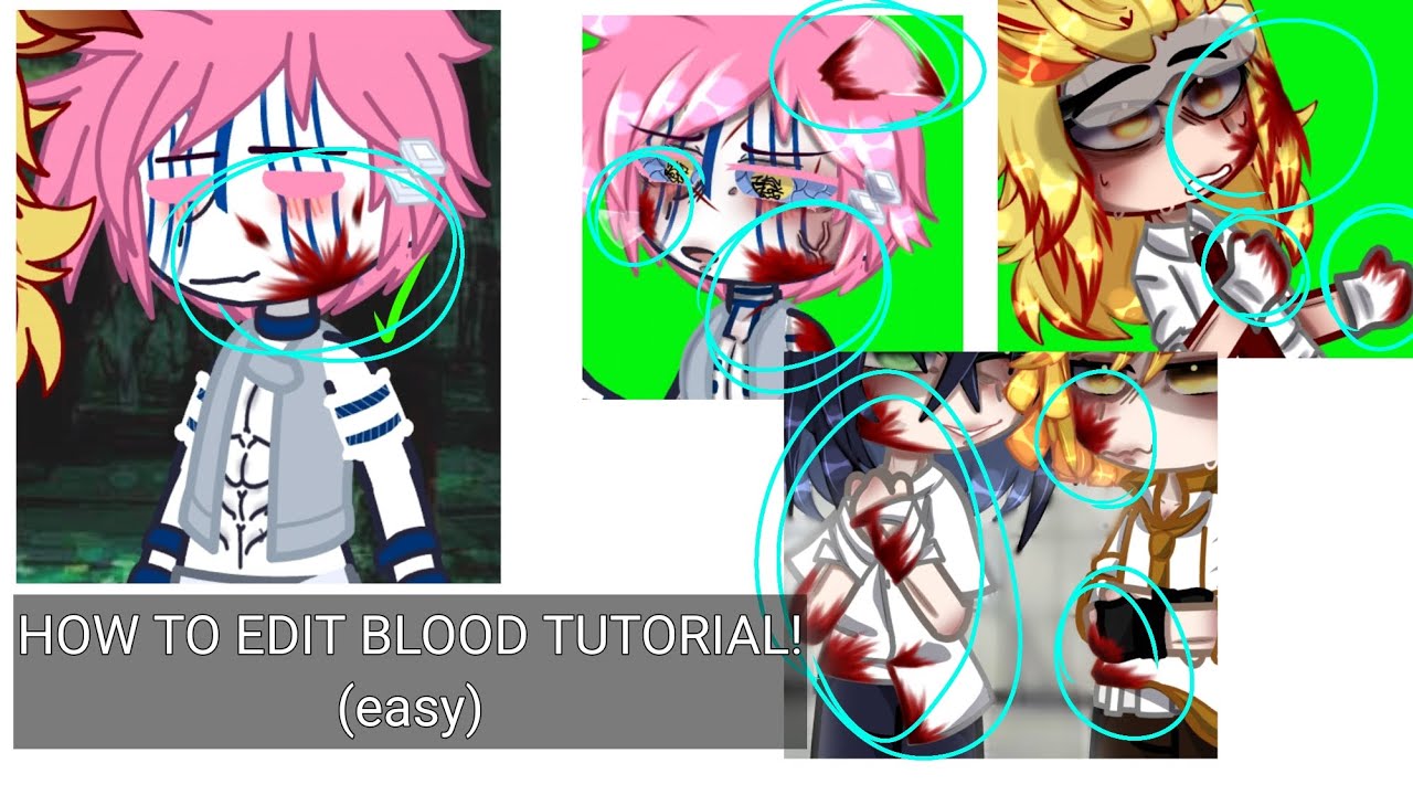 How To Edit Blood Tutorial! (Requested) || *Easy* || Probably not the ...