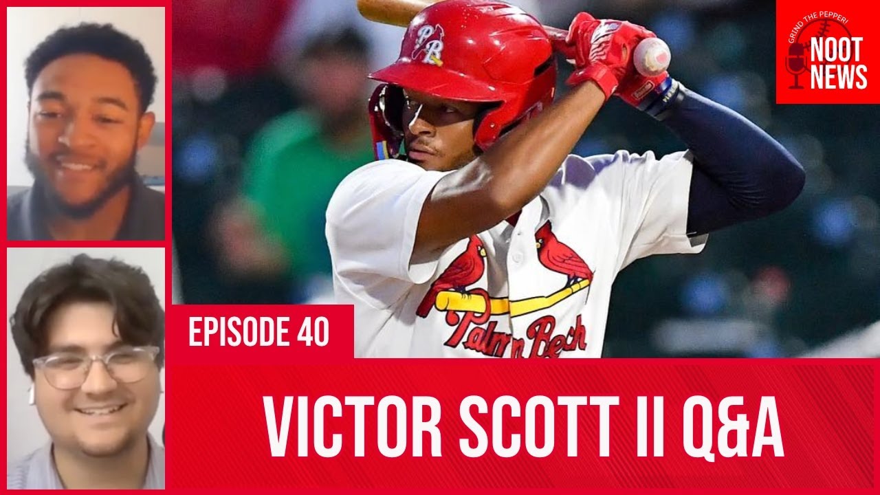 Interview with Cardinals' Prospect Victor Scott II | 40 - YouTube