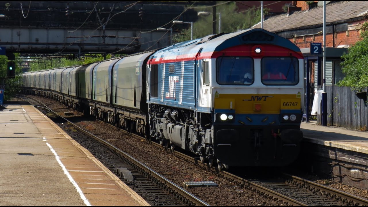 GBRf Class 66 No. 66747 on 6E10 Liverpool Biomass Tml - Drax Aes ...