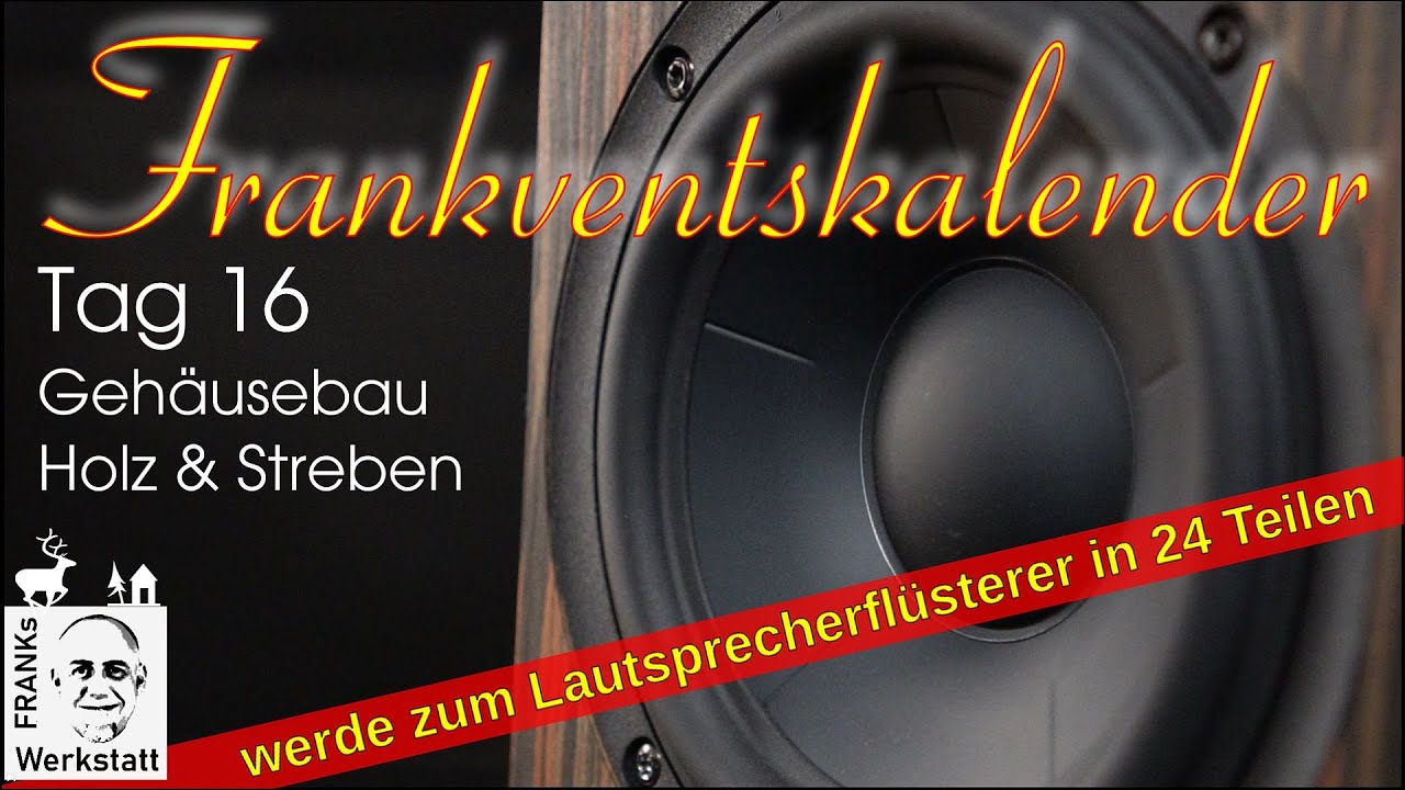 RUHIG, Brauner | Teil 16 - Holz & Verstrebungen | #FRANKVENTSKALENDER ...