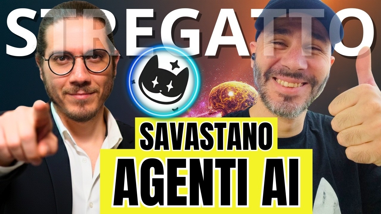 Lo STREGATTO: il sistema italiano per creare veri AGENTI AI - YouTube