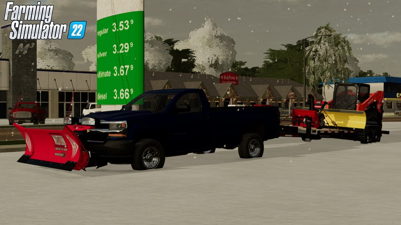 Snow Plowing #10 | Season Finished | Farming Simulator 22 - YouTube