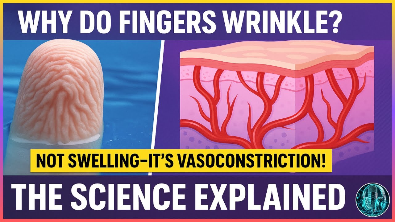 Why Your Fingers Wrinkle in Water? The Surprising Science Behind Pruney ...