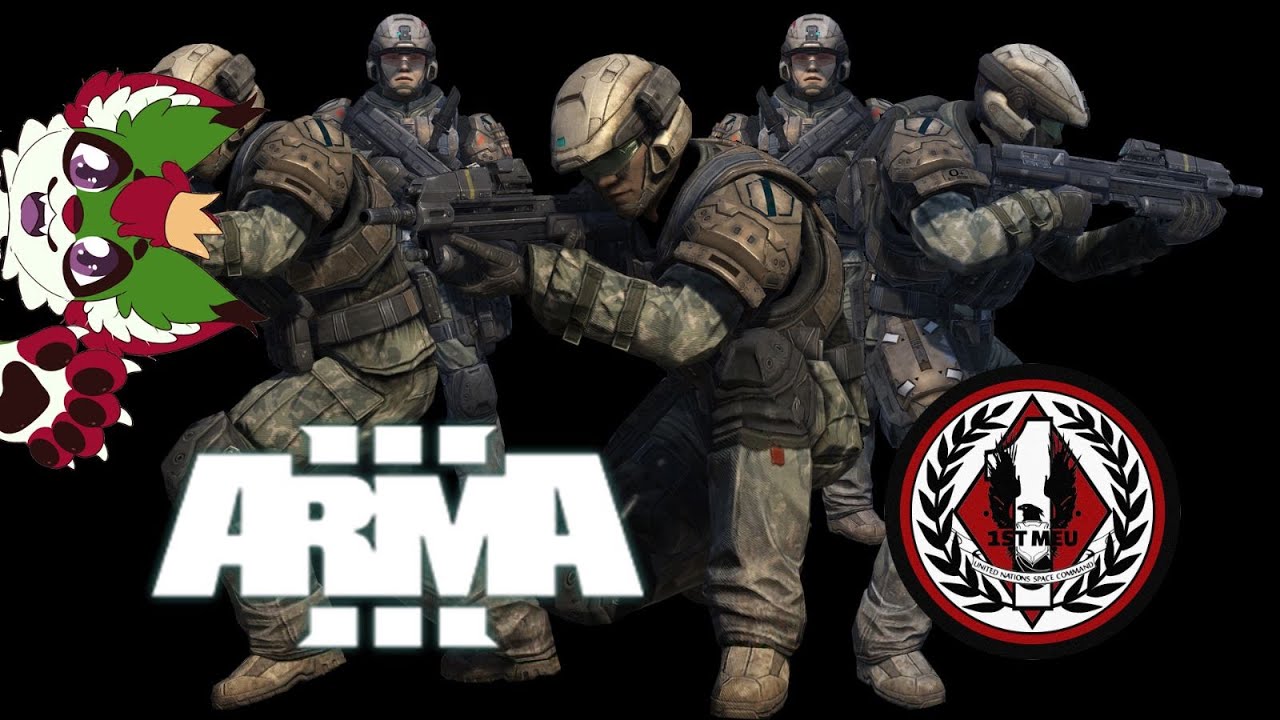 [Halo ARMA] Squad Training - YouTube