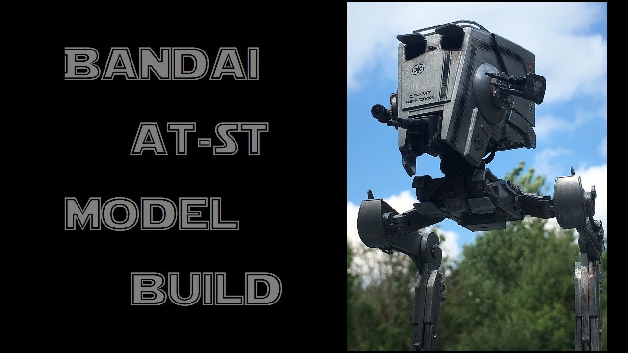 Bandai AT-ST Model Build - A Captains Personal Log - YouTube