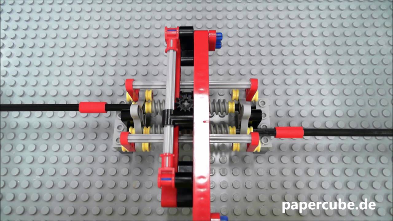 LEGO construction for controlling linear and rotary movements - Part 2 ...