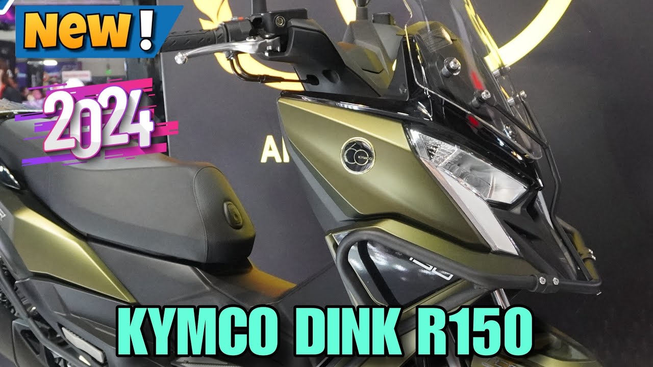 KYMCO DINK R150 60TH ANNIVERSARY SPECIAL EDITION 2024 - YouTube