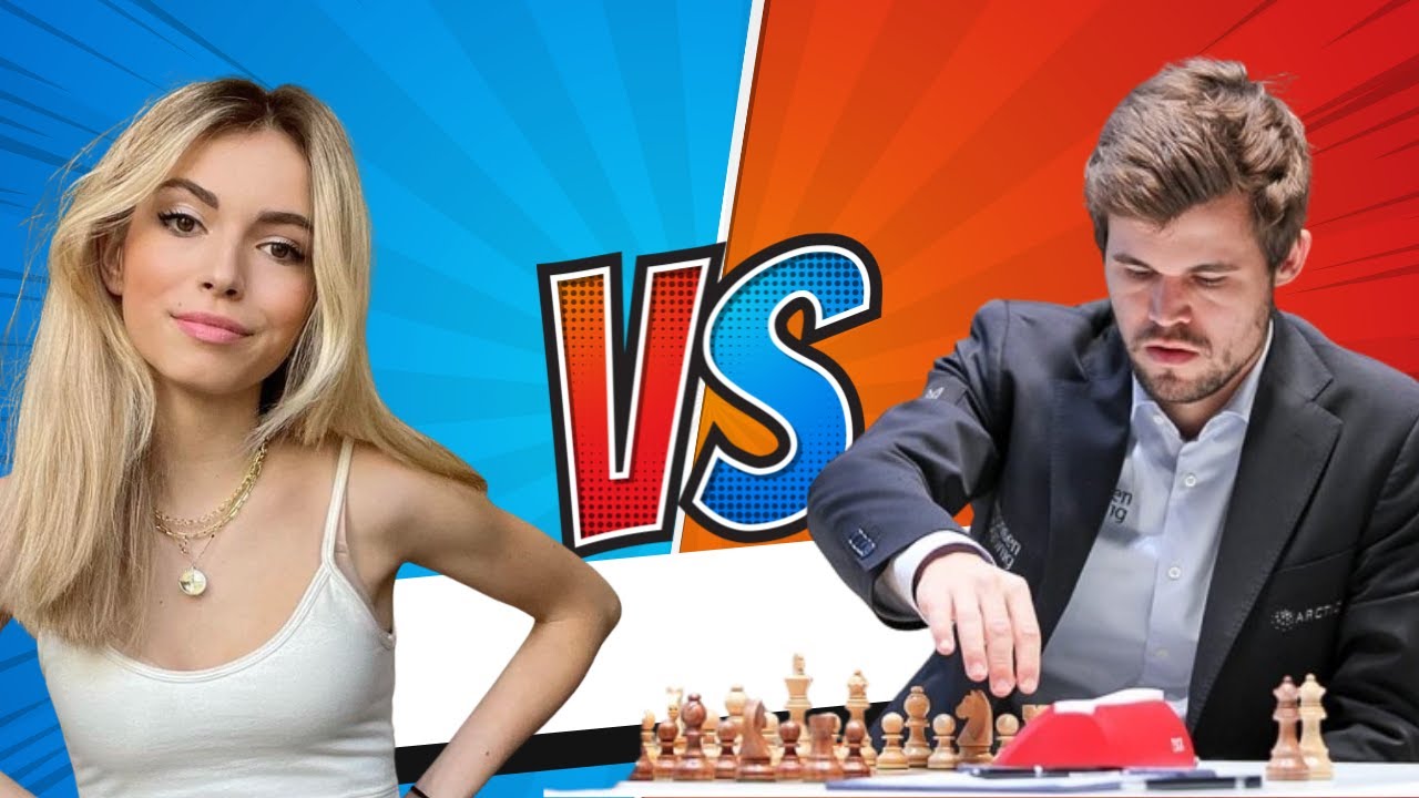Most thinking chess game 8 , Magnus Carlsen vs Anna Cramling - YouTube
