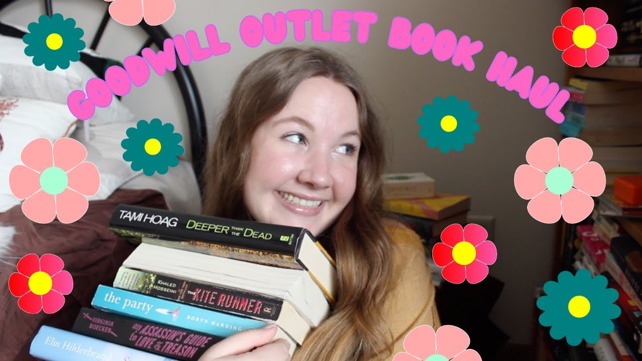 Collective Goodwill Outlet Book Haul! | MolliLostInMakeup - YouTube
