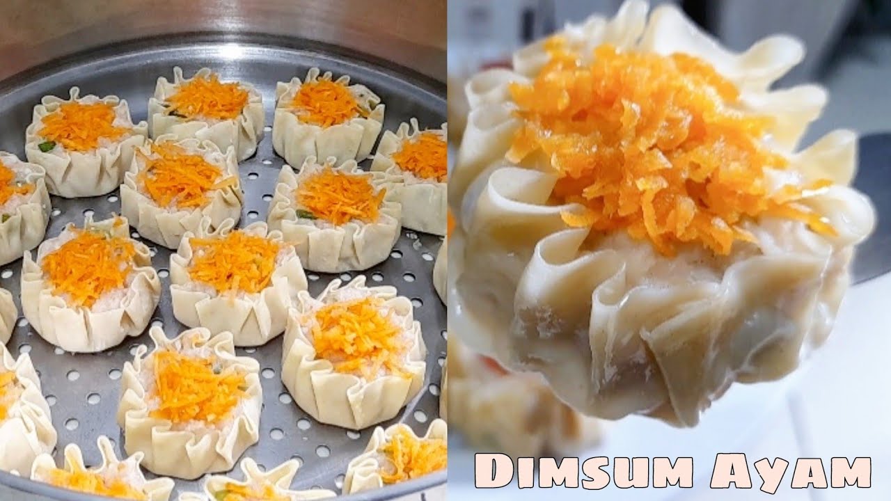 CARA MUDAH MEMBUAT DIMSUM RUMAHAN YANG ENAK & GURIH - YouTube