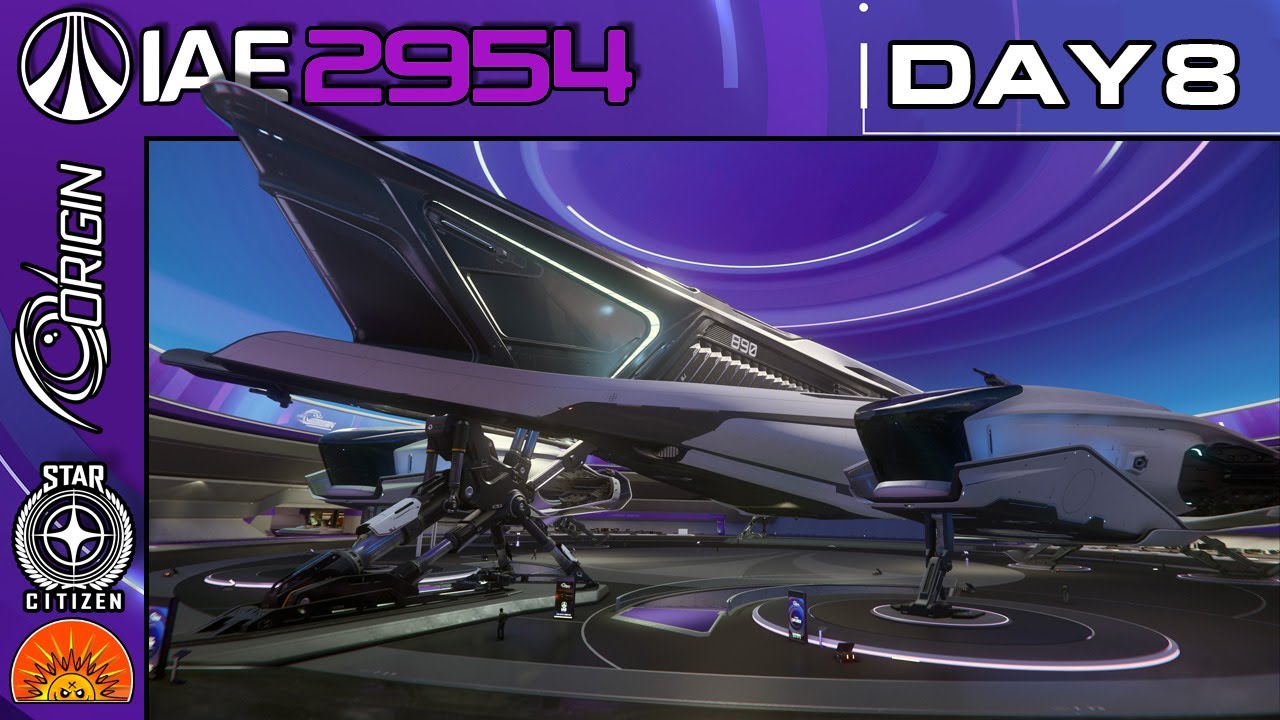 Star Citizen IAE Day8 Origin Jumpworks - YouTube