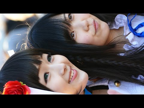 [4k] Vocaloid Cosplay Comiket Japan コミケット コスプレ レイヤー Fancam   @cyanmugi