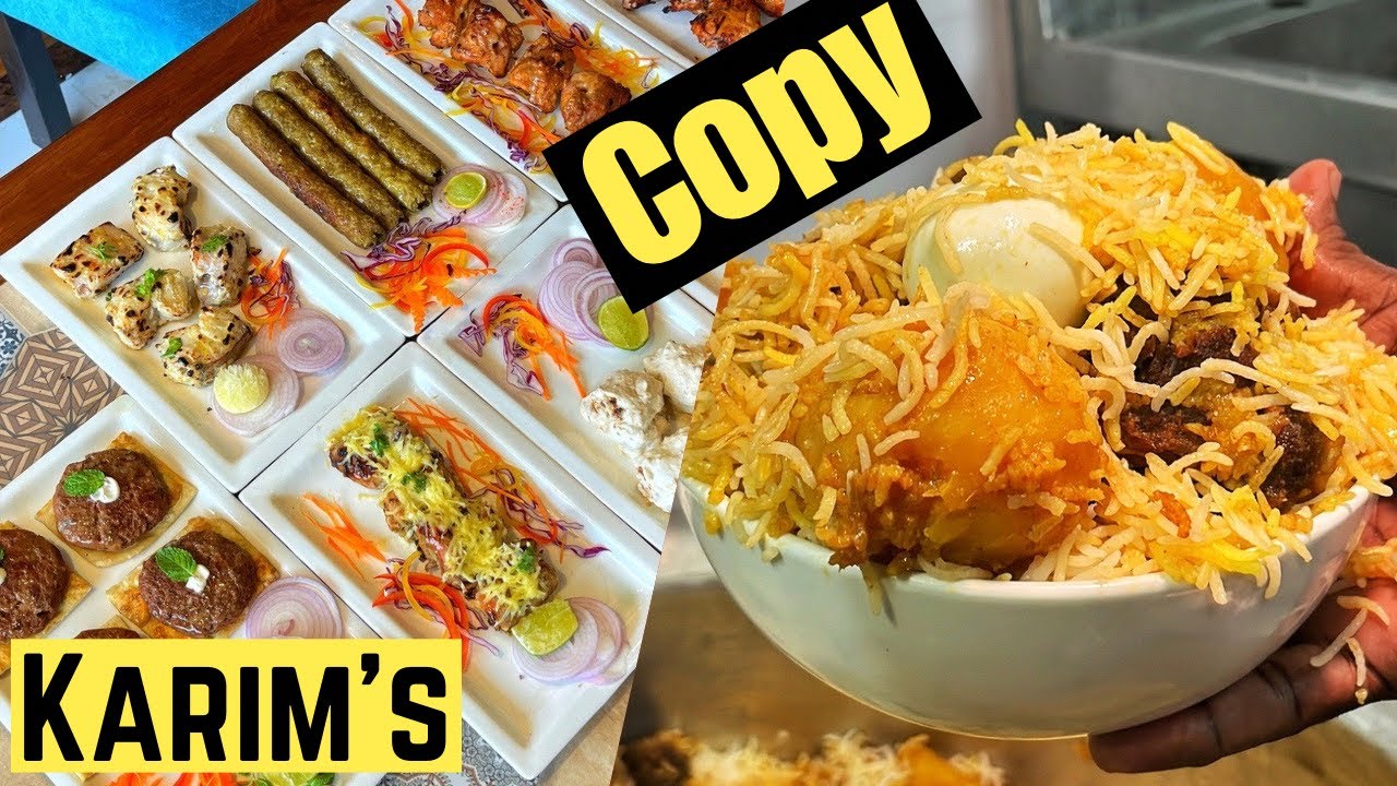 Delhi famous Karim’s restaurant is completely copying Kolkata style ...