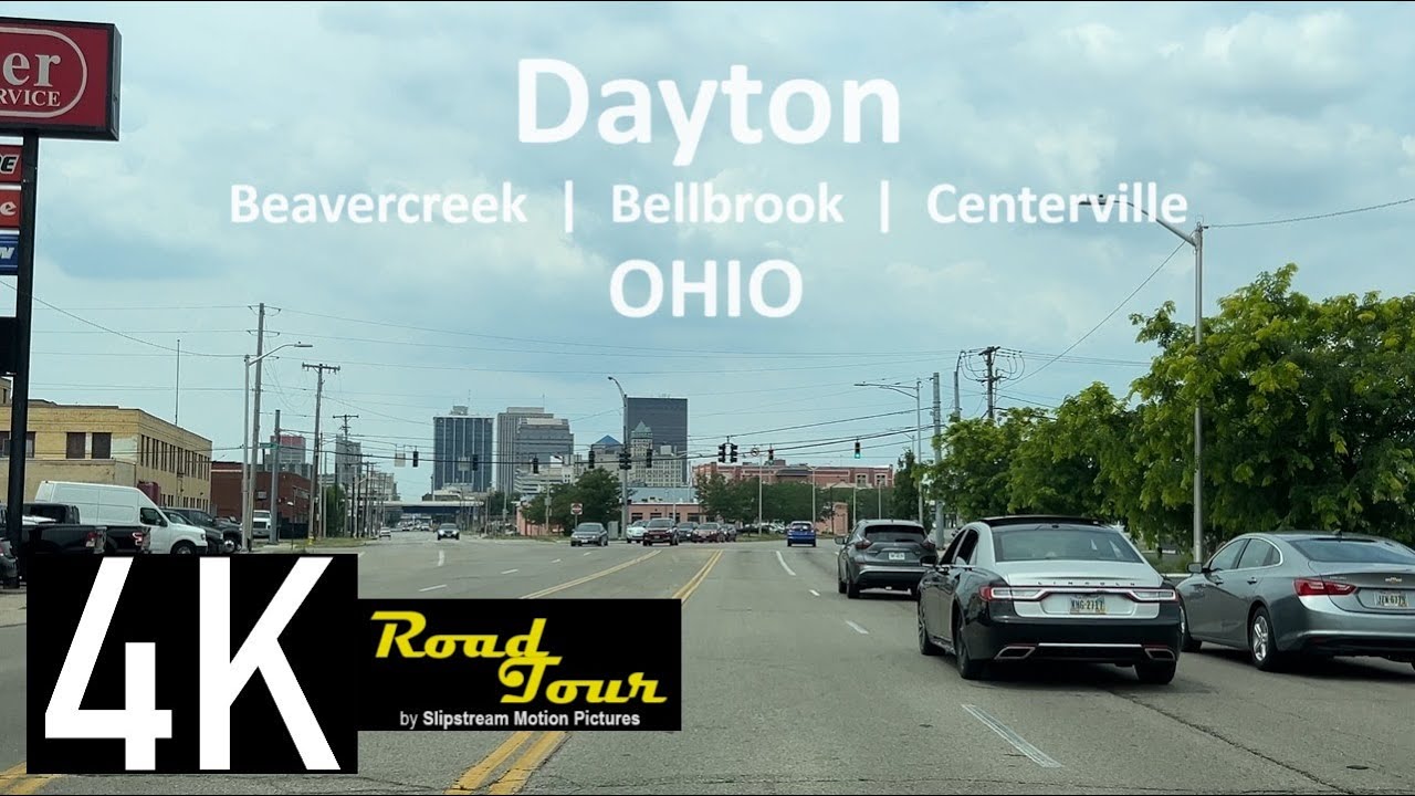 Ohio Road Tour of Dayton, Beavercreek, Bellbrook, & Centerville in 4K ...