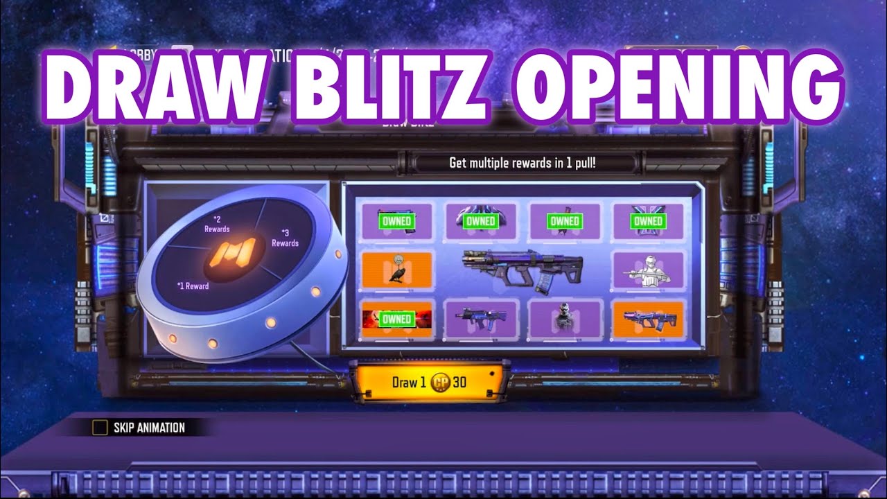 Draw Blitz Opening - COD Mobile - YouTube