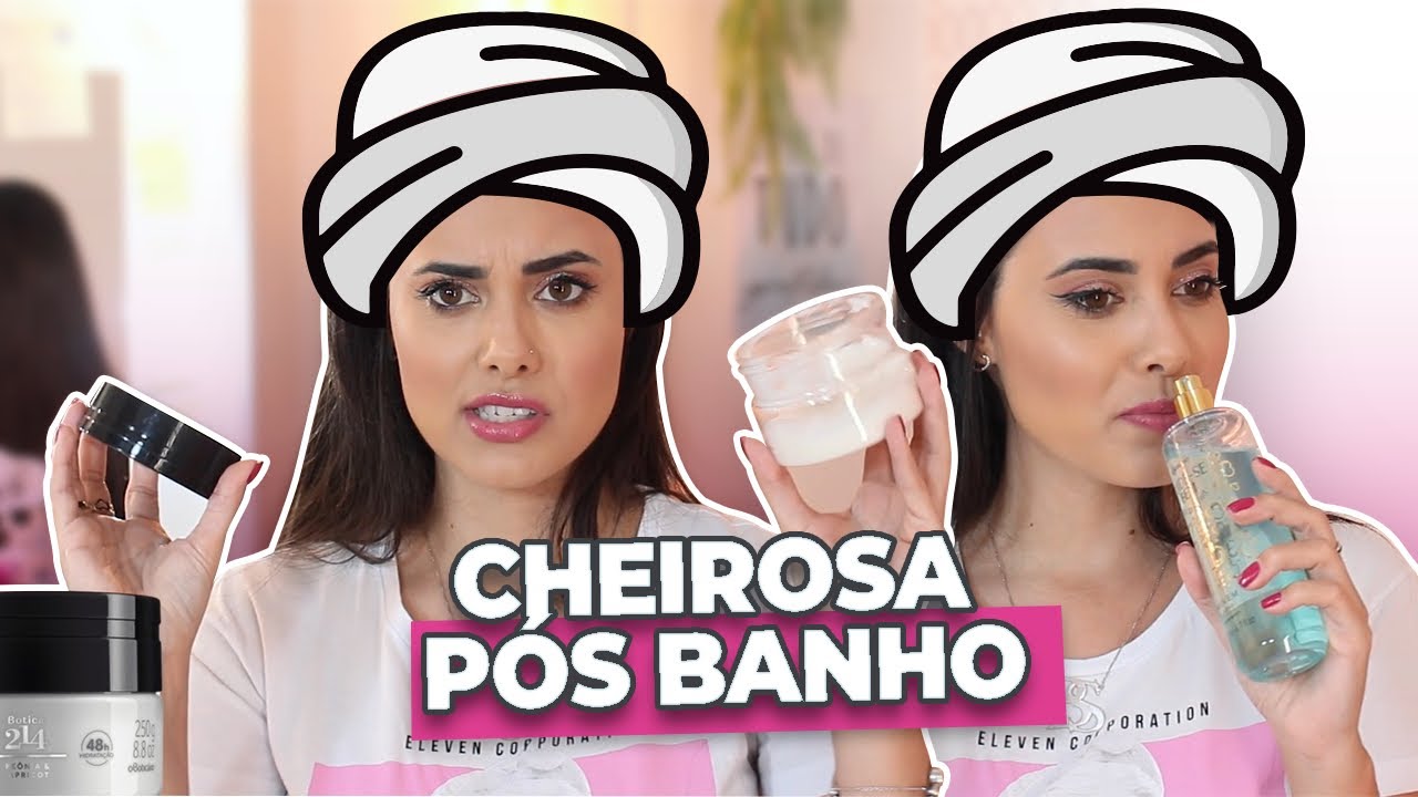 MINHA ROTINA PÓS BANHO! USO TODOS OS DIAS - YouTube