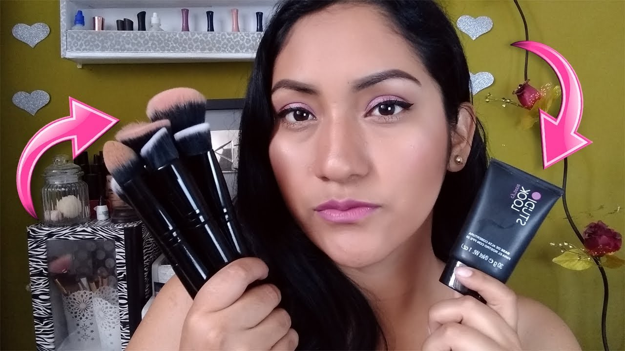 NUEVAS BROCHAS SUNTUOSA Y BASE STUDIO LOOK DE CYZONE - YouTube