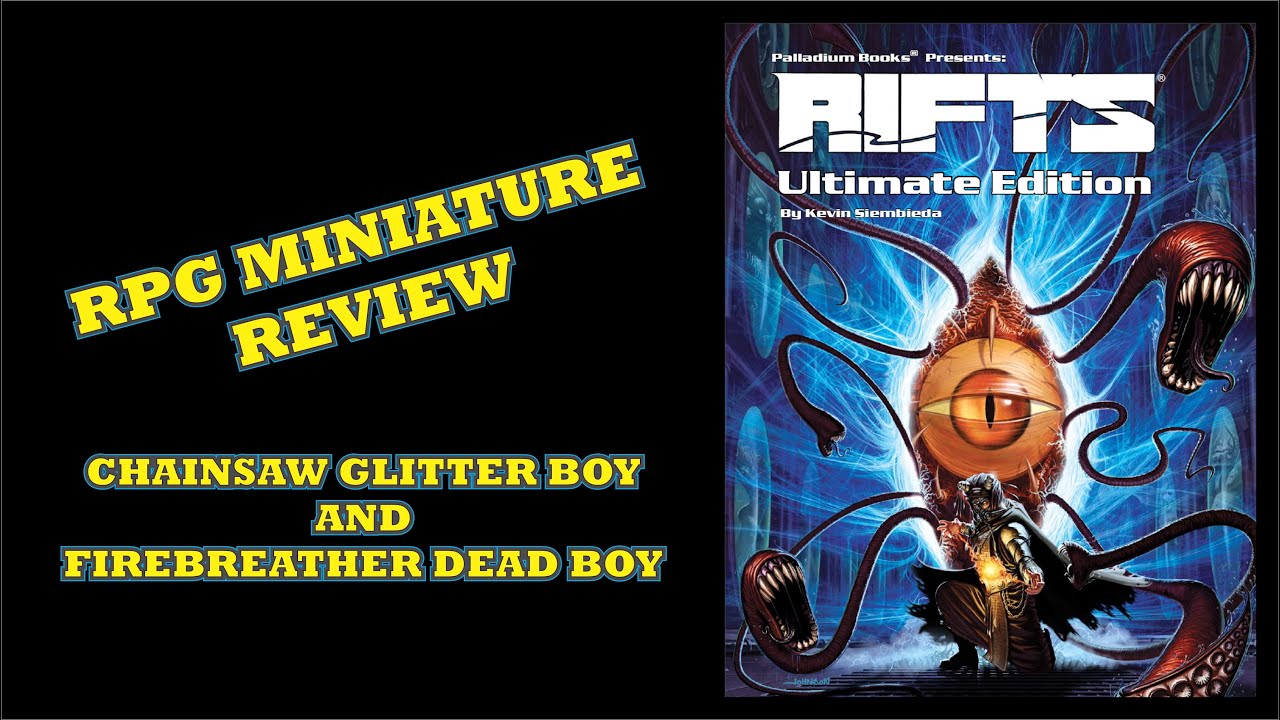 Rifts Miniatures Post Assembly Review - YouTube