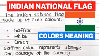 What Does The Three Colours Of The Indian National Flag Represent ...