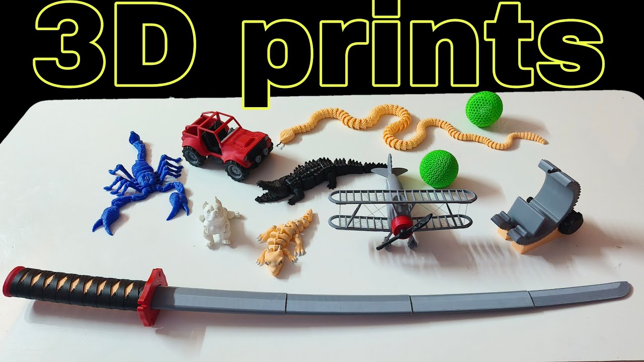 COOL 3D Prints ! Things to 3d Prints so Satisfying ! #3dprinting ...