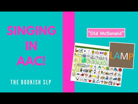 Singing In AAC! PRC LAMP Words for Life "Old McDonald" - YouTube