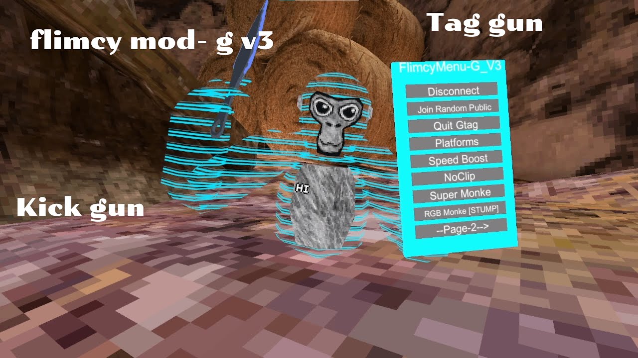 Flimcy g mod menu op must get ( Kick gun , Tag gun) - YouTube