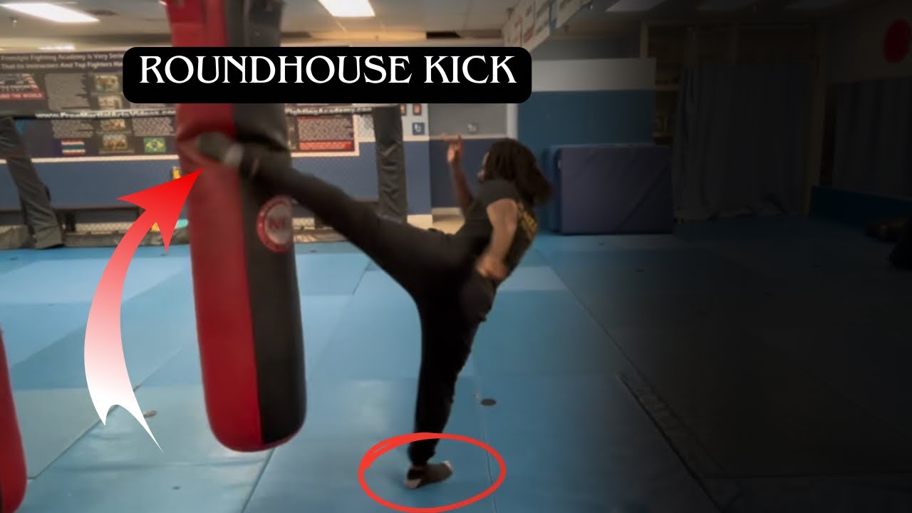 How to throw a Roundhouse Kick - YouTube
