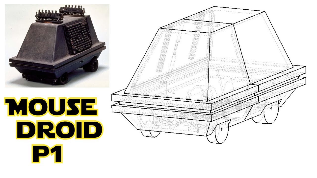 Star Wars Mouse Droid with Hidden Payload, Part 1 - Intro and Drive ...