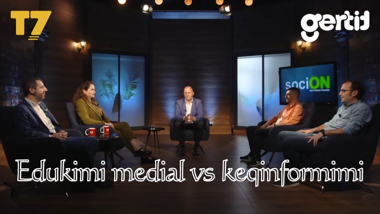 Edukimi medial vs keqinformimi | SociON | T7 - YouTube
