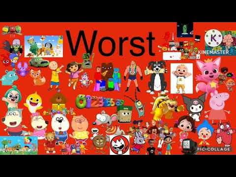 My best to worst Characters List - YouTube