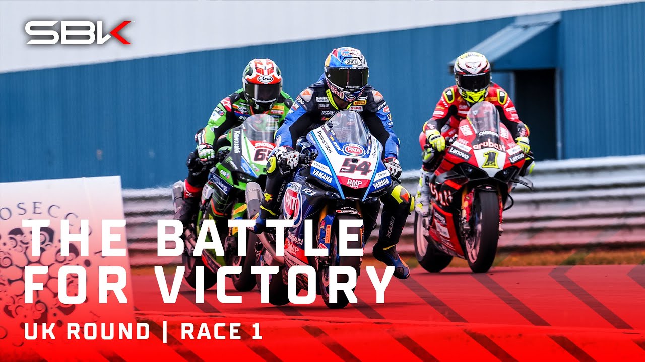 A six-rider FIGHT for VICTORY 🏆 | #GBRWorldSBK 🇬🇧 - YouTube