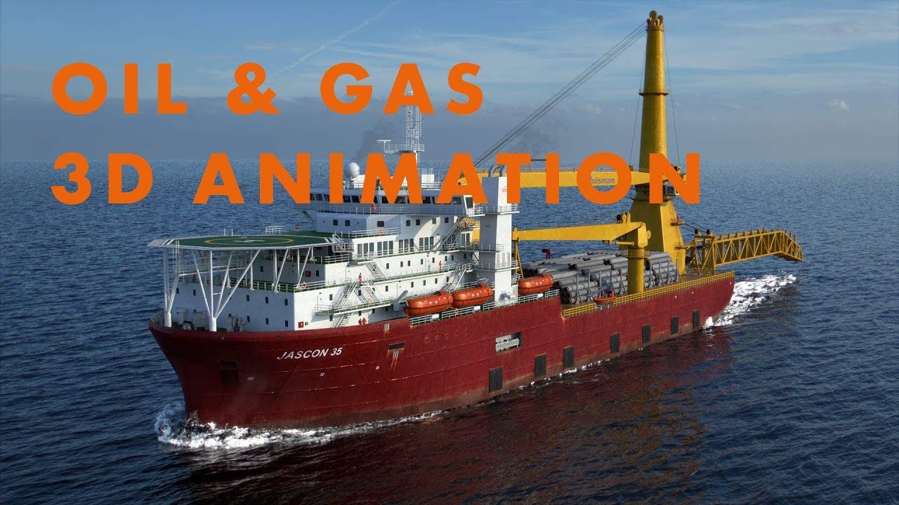 Offshore Oil & Gas 3D Animation - Subsea Pipeline Maintenance - YouTube