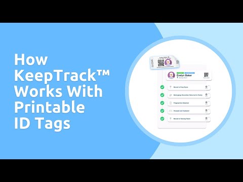 How KeepTrack™ Works With Printable Cremation ID Tags - YouTube