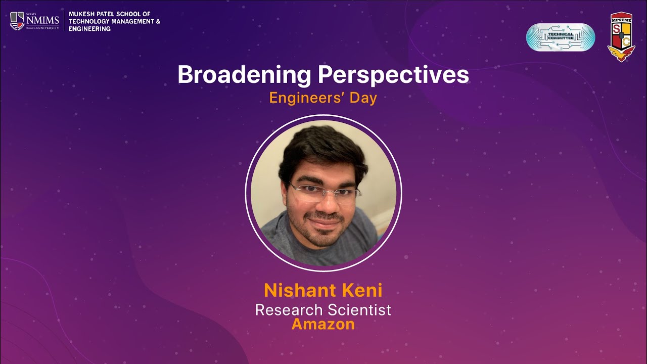 Broadening Perspectives with Nishant Keni | Engineer’s Day - YouTube