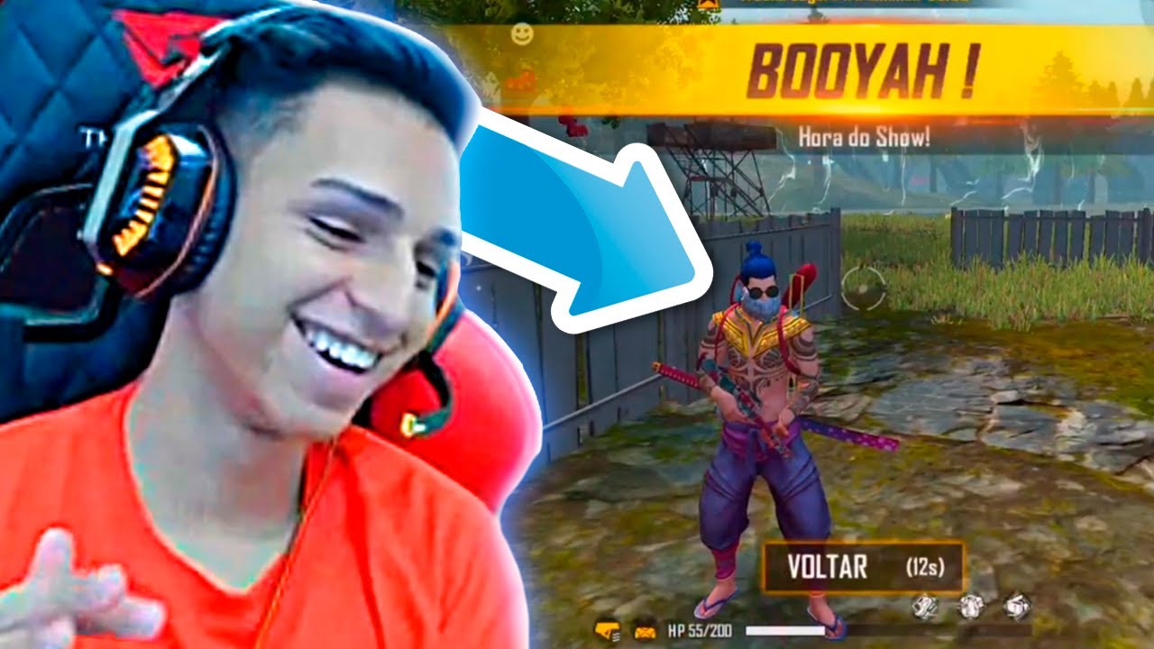 NOBRU VOLTA AS ORIGENS E MITA!! NOBRU APELÃO! - FREE FIRE - YouTube