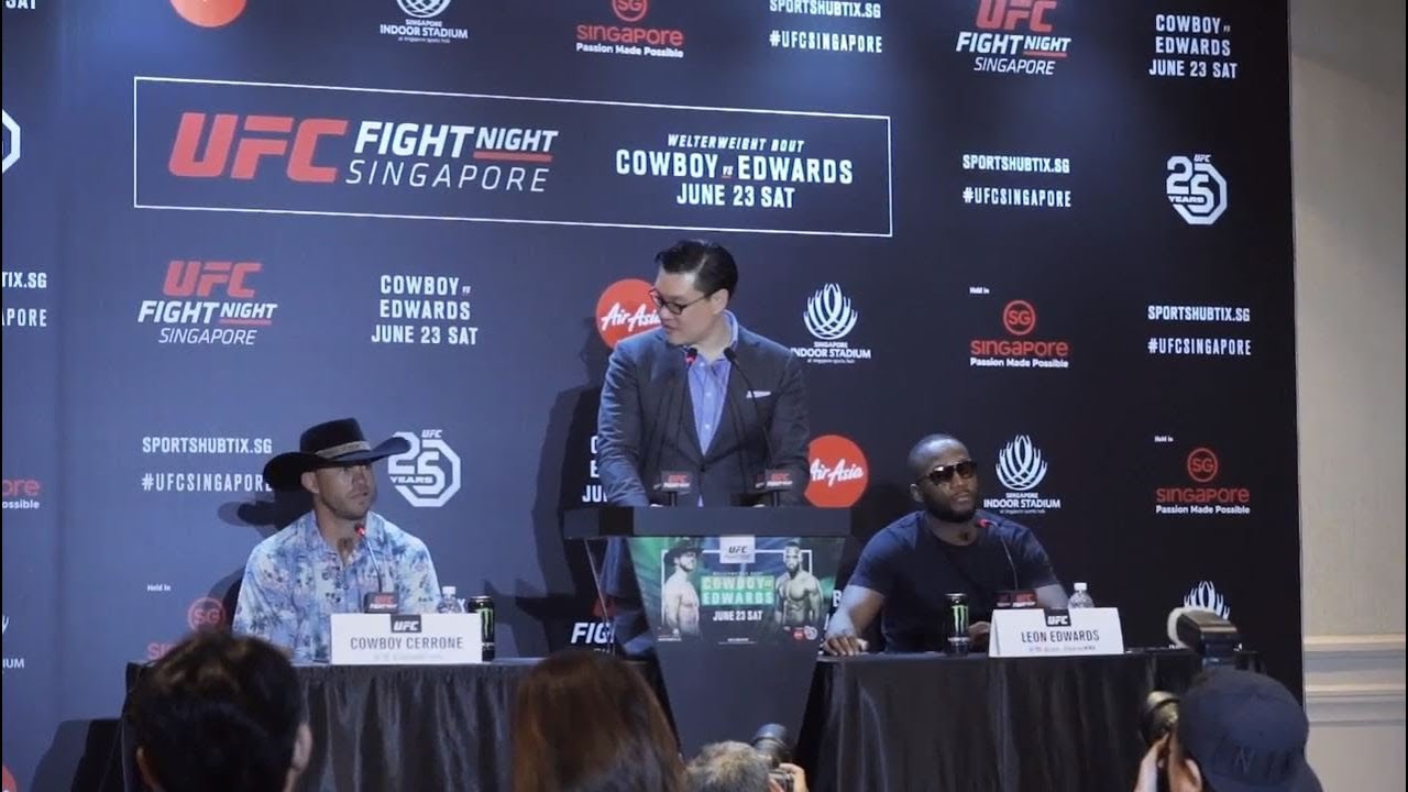 Fight Night Singapore: Press Conference Highlights - YouTube