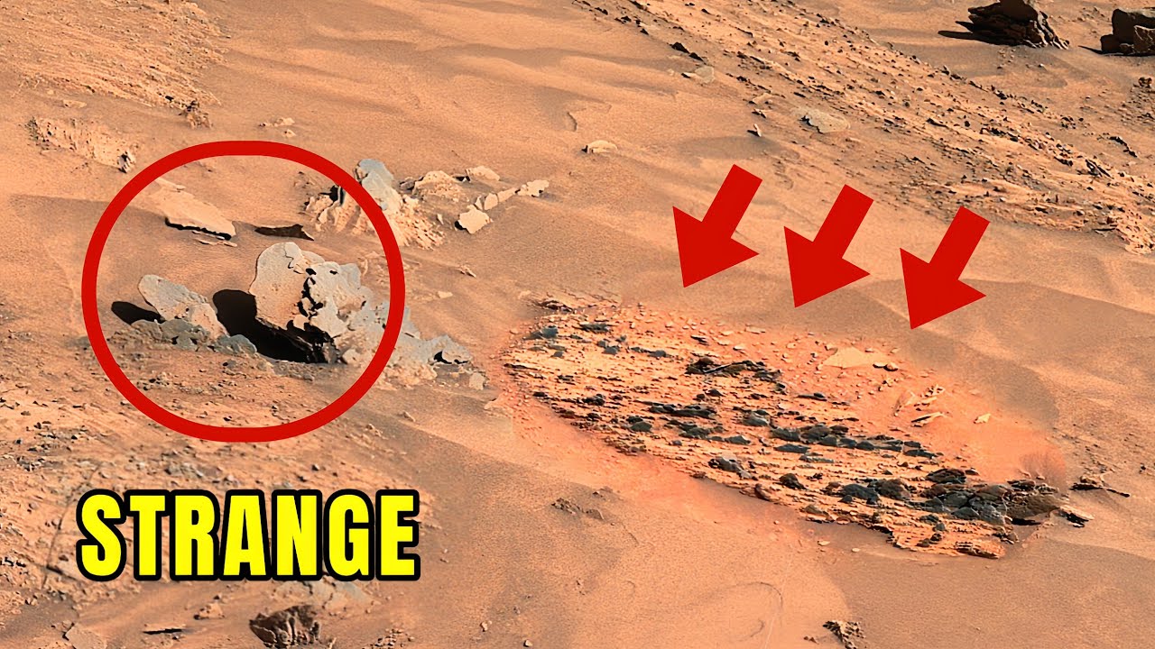 NASA's Mars Rover Captured Strange Geologies On Mars | Hidden Secrets ...