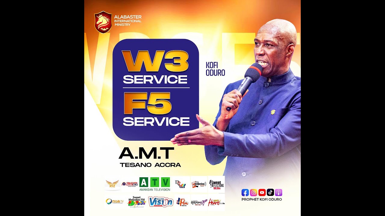 THE W3 SERVICE WITH PROPHET KOFI ODURO... - YouTube