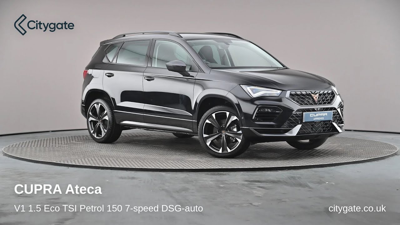 CUPRA Ateca - V1 1.5 Eco TSI Petrol 150 7-speed DSG-auto - Citygate ...